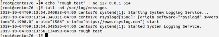 rsyslog: configure syslog TCP reception - Rainer Gerhards