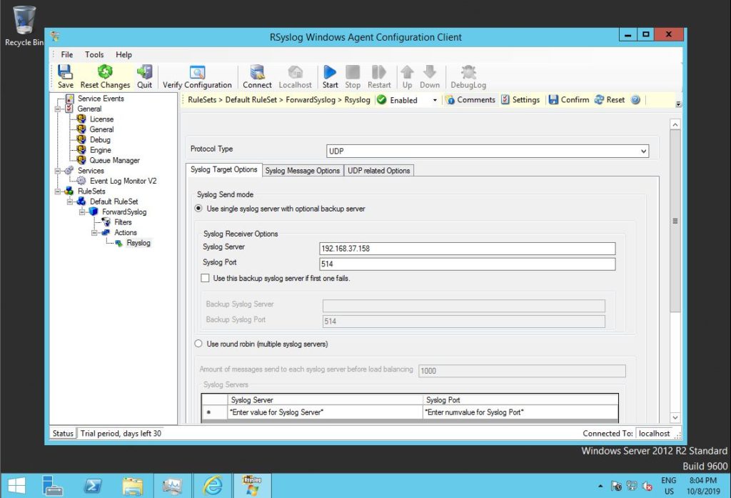 Rsyslog Integrating Windows Event Log Via Udp Rainer Gerhards