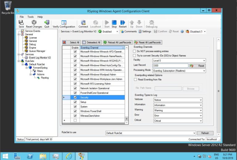 rsyslog: integrating Windows Event Log (via UDP) - Rainer Gerhards